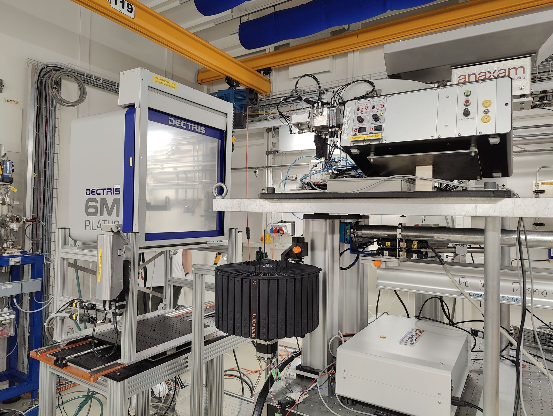 We are back with our high-throughput Synchrotron Diffraction setup at ...